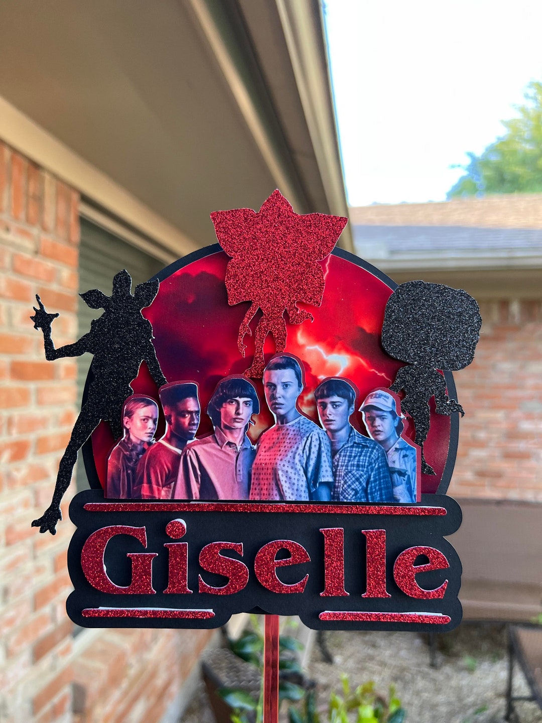Stranger Things Cake Topper - Etsy