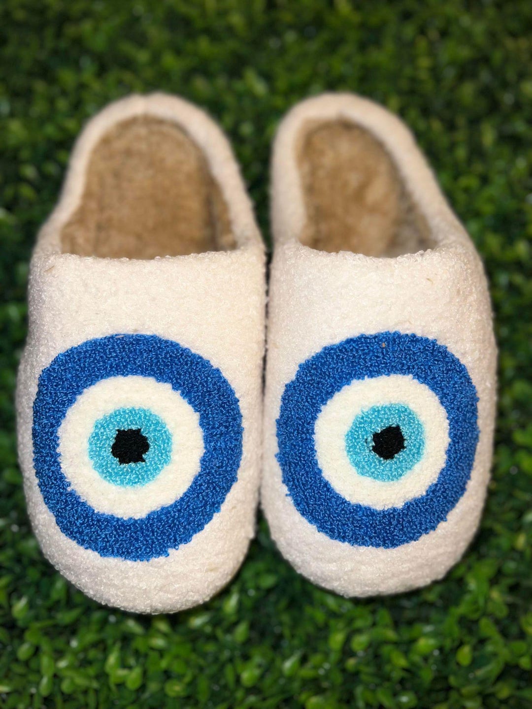 Evil Eye Slipper - Etsy
