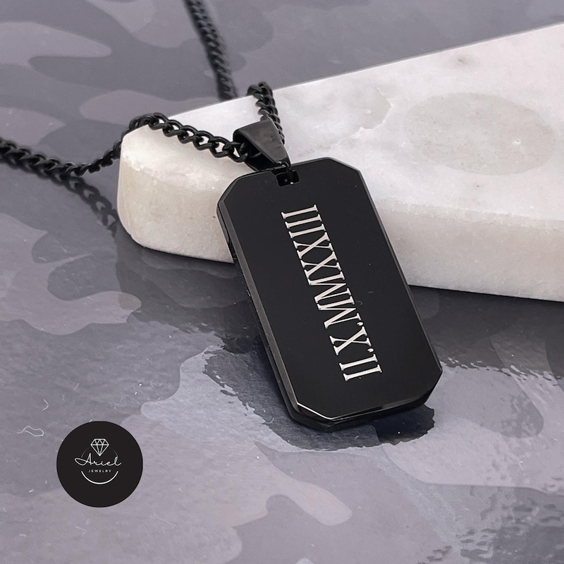 Custom Men Dog Tags - Etsy