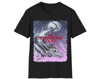 The Never Ending Story Vintage Image T-shirt - Etsy