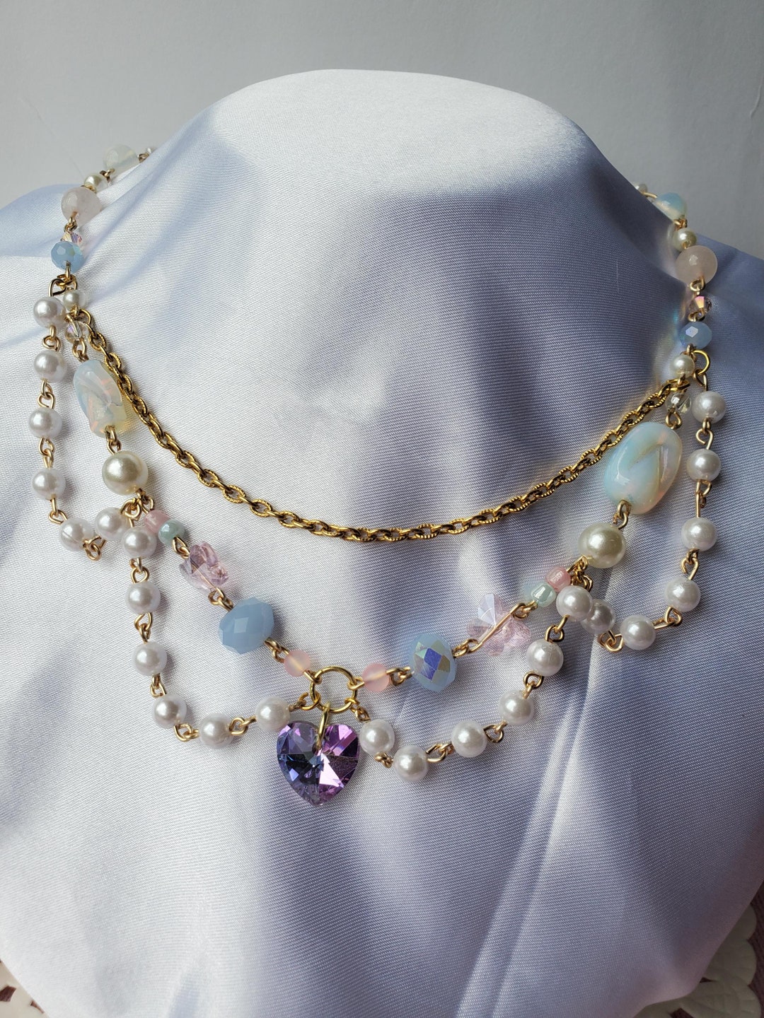 Kawaii Princess Ethereal Fairycore Necklace - Etsy