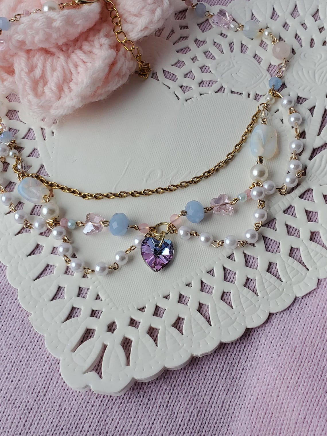 Kawaii Princess Ethereal Fairycore Necklace - Etsy