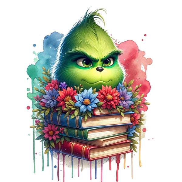 Grinch Svg File - Etsy