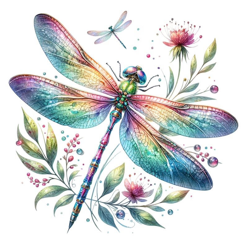 Dragonfly Sticker - Etsy