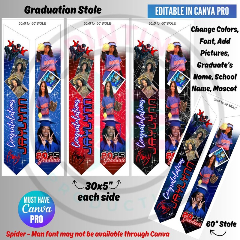 Spiderman Graduate - Etsy