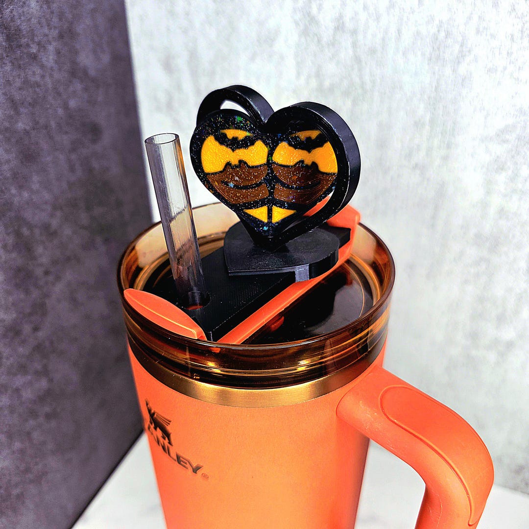 Halloween Thicc Heart Booty Fidget Spinner Topper Bundles for Stanley ...