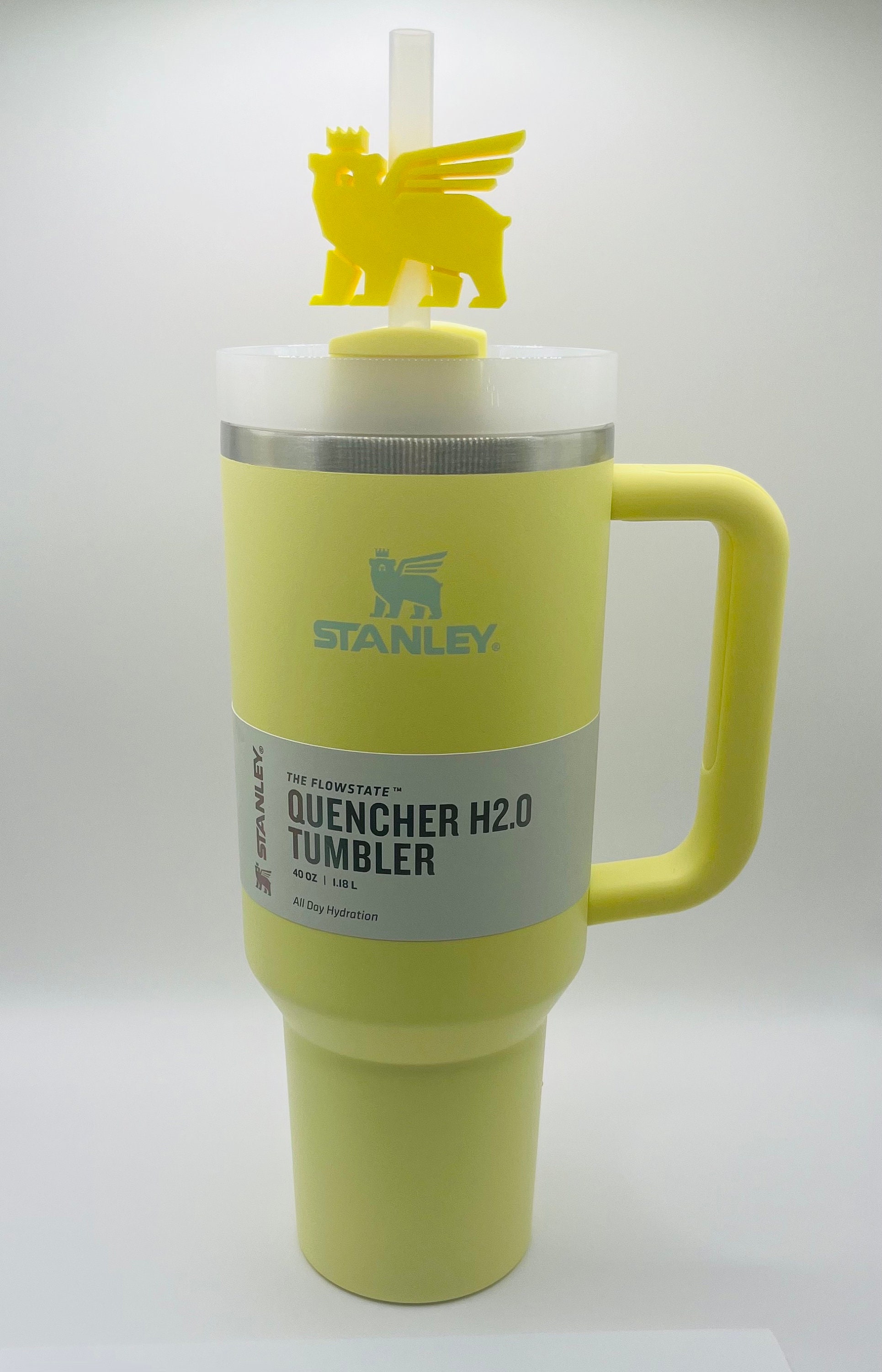 Stanley Tumbler Bear Logo Straw Topper - Etsy
