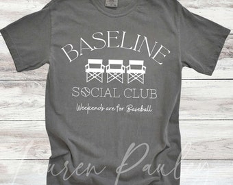 Baseline Social Club PNG - Etsy