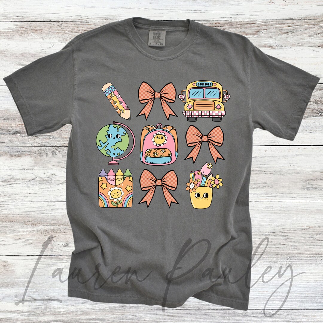 Retro School Days Collage - Etsy