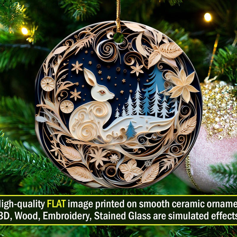 Quilling Christmas Deer - Etsy