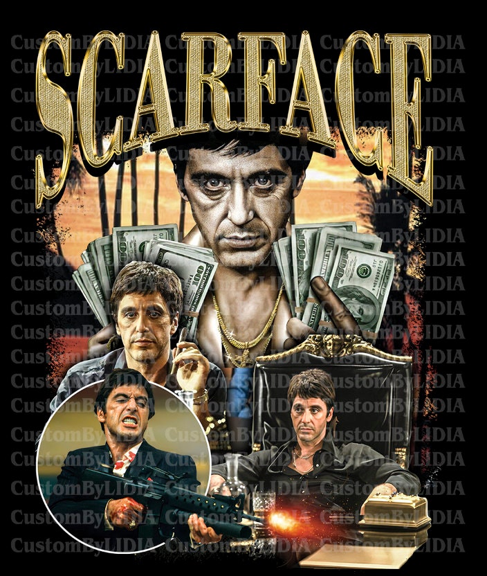 SCAR-FACE PNG Digital File Png - Etsy