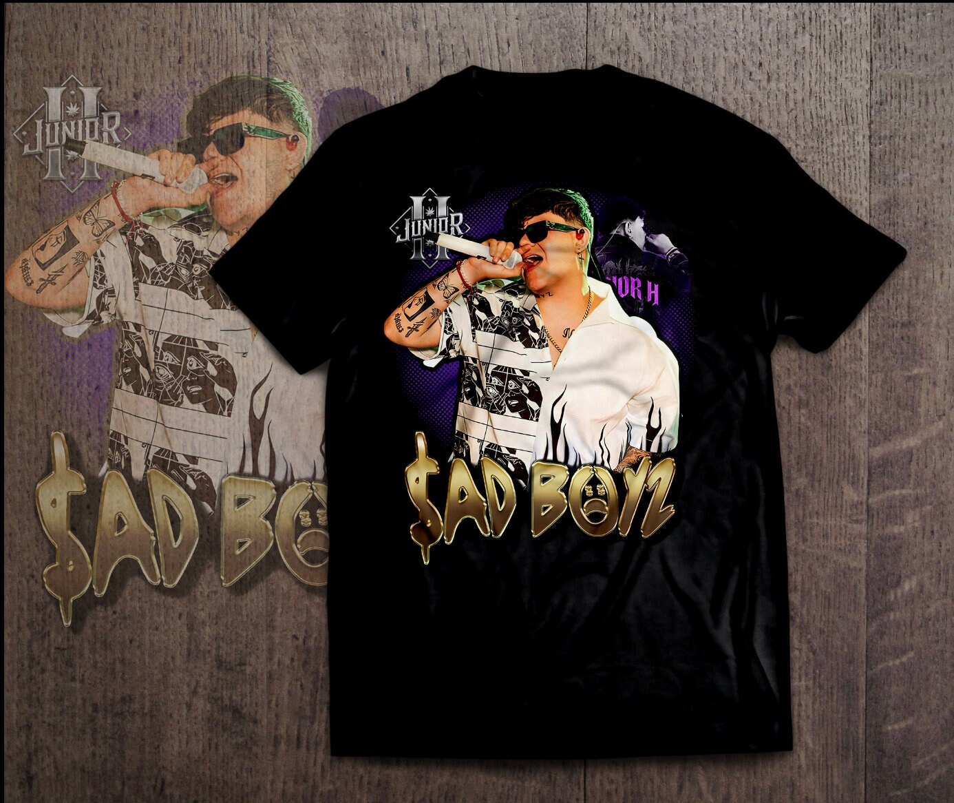Junior H Sad Boyz Png Digital File, for Sunlimation,dtg,dst - Etsy