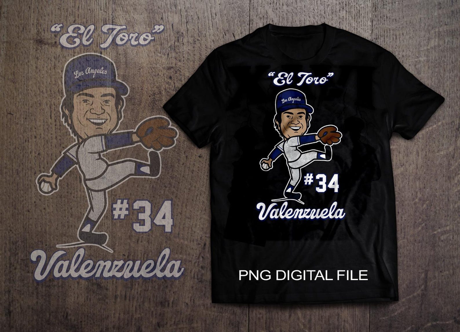 El Toro Valenzuela PNG Digital File Png - Etsy