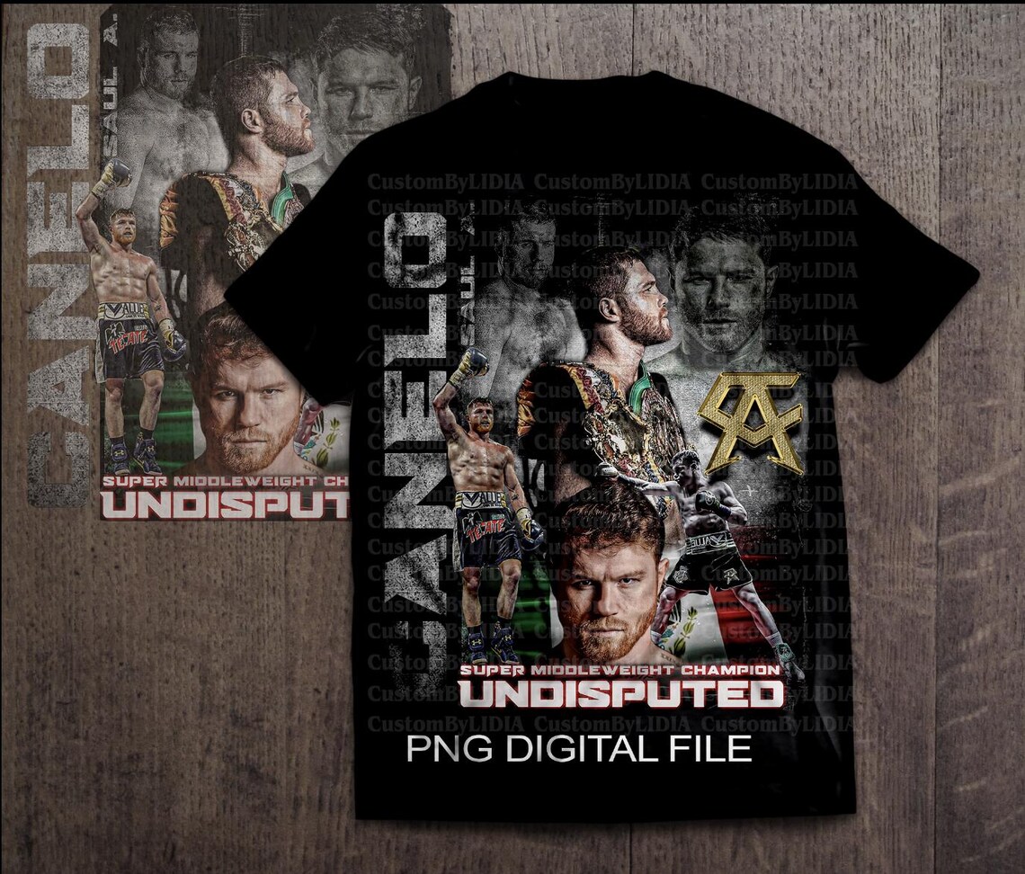 Canelo Undisputed Png Digital File PNG - Etsy