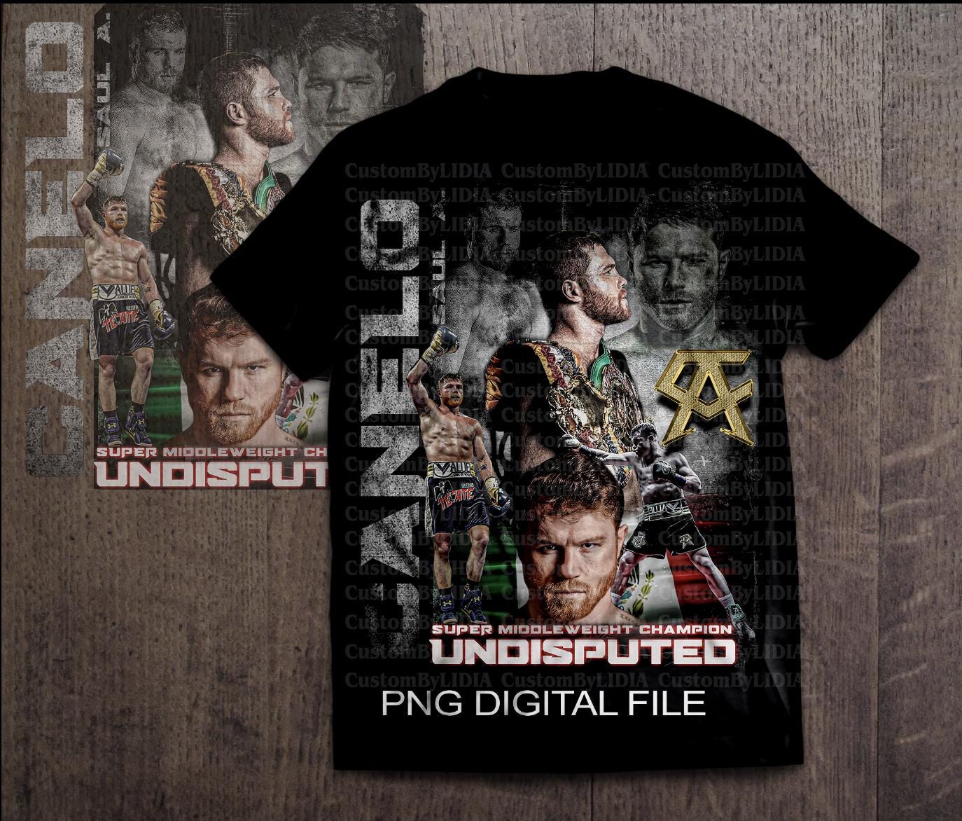 Canelo Undisputed Png Digital File PNG - Etsy