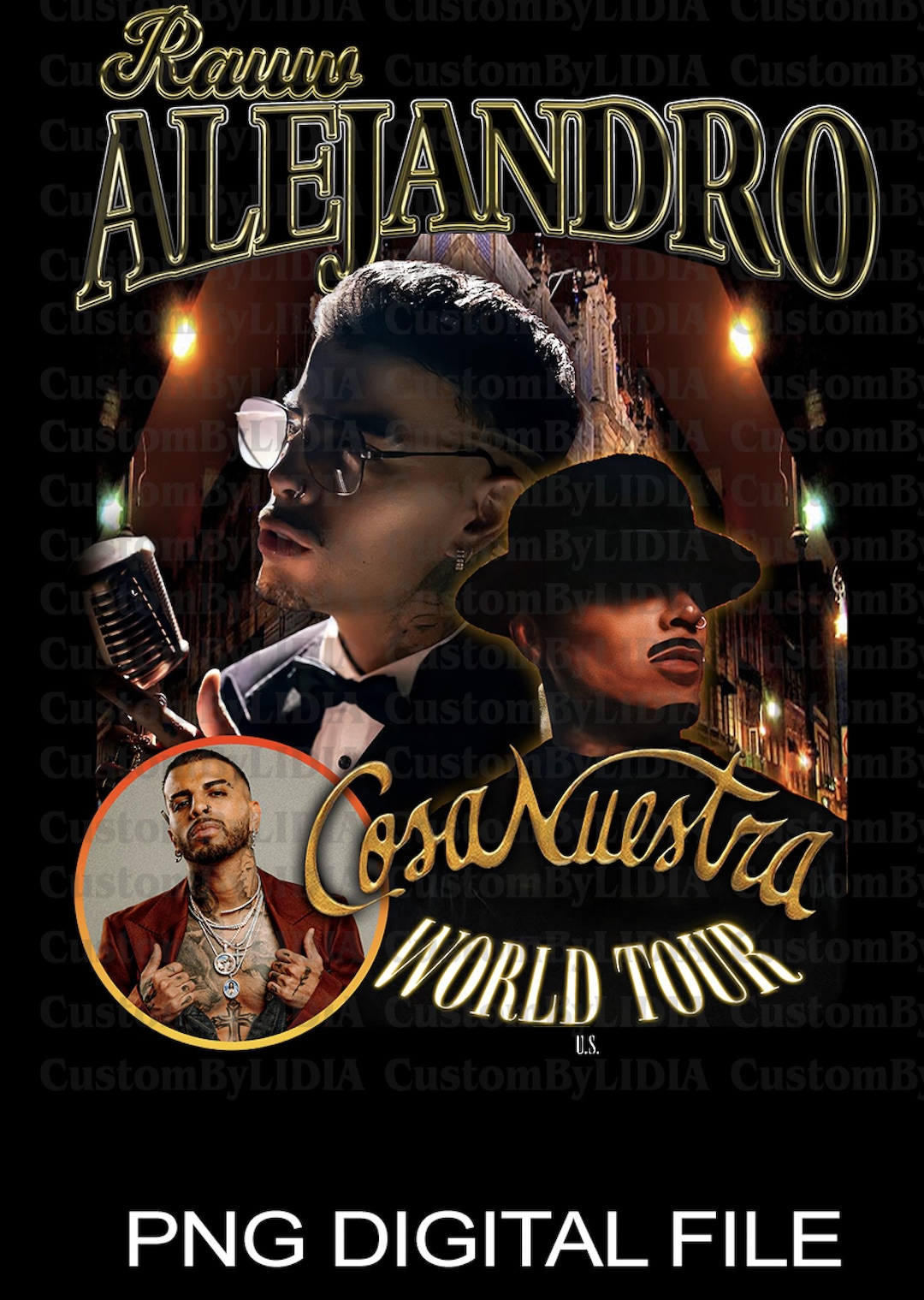 Rauw Alejandro Png_png - Etsy