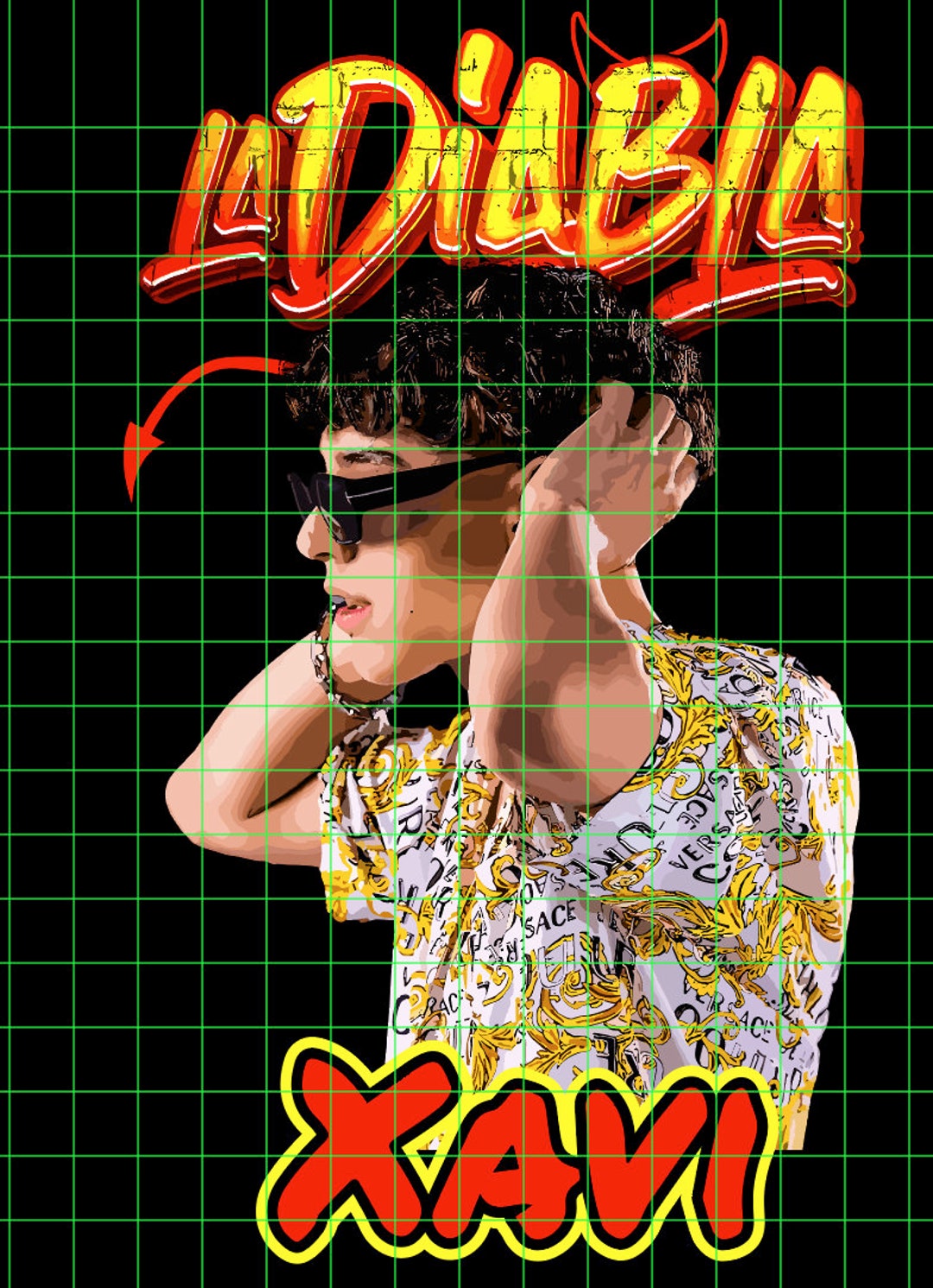 Xavi La Diabla Svg,pdf,png - Etsy