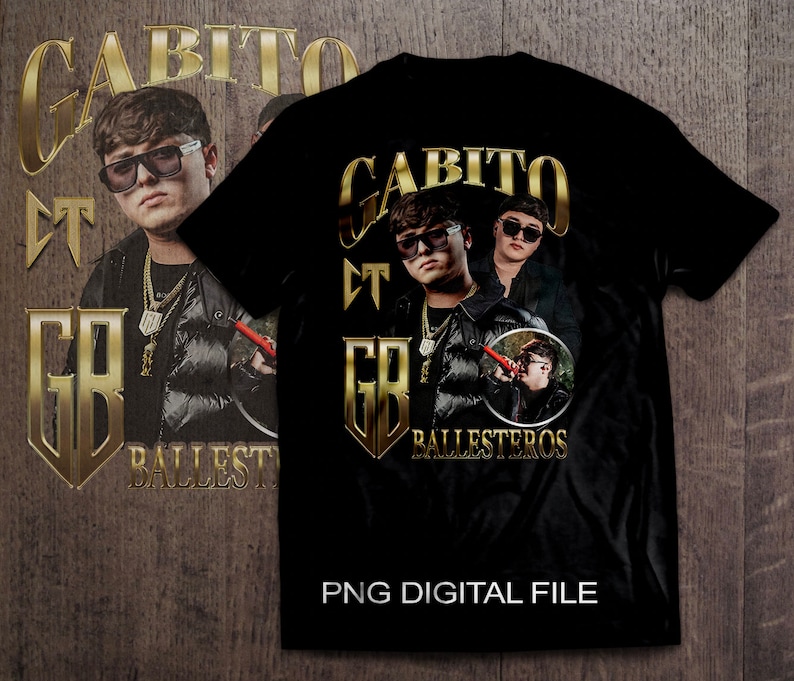 Gabito Ballesteros Corritos Tumbados ,png,digital File PNG - Etsy