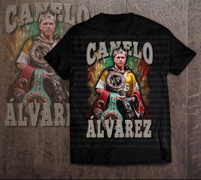 Canelo Alvarez Digital Art PNG, PNG - Etsy