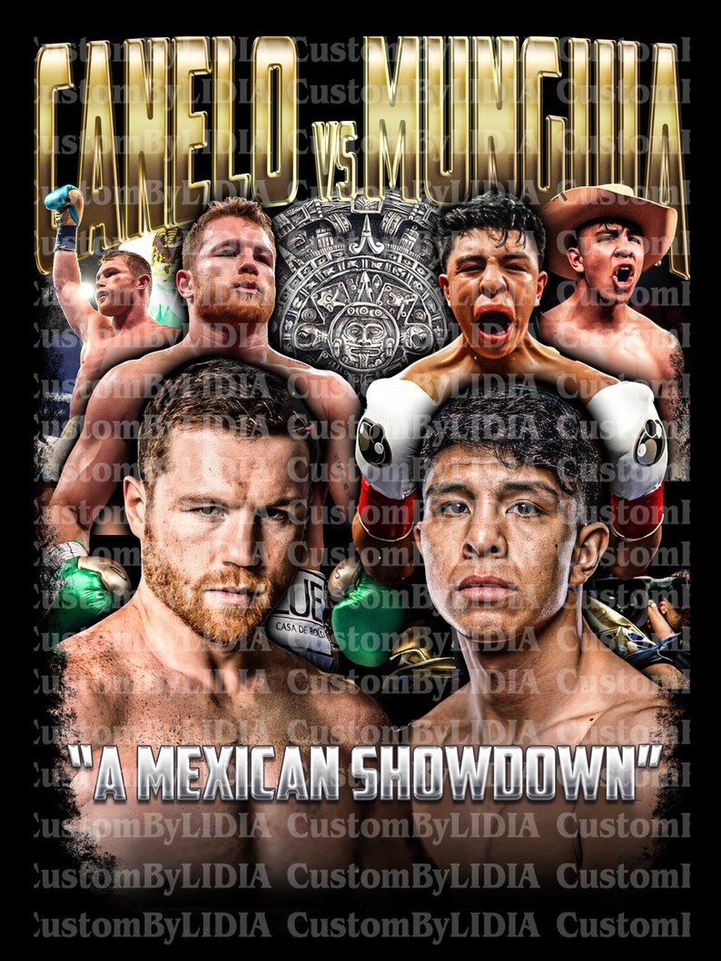Canelo Vs Munguia PNG Digital File Png - Etsy