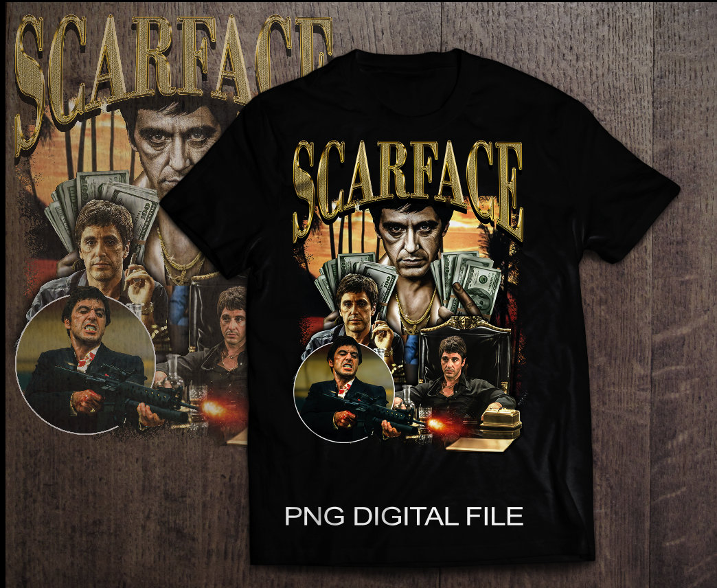 SCAR-FACE PNG Digital File Png - Etsy
