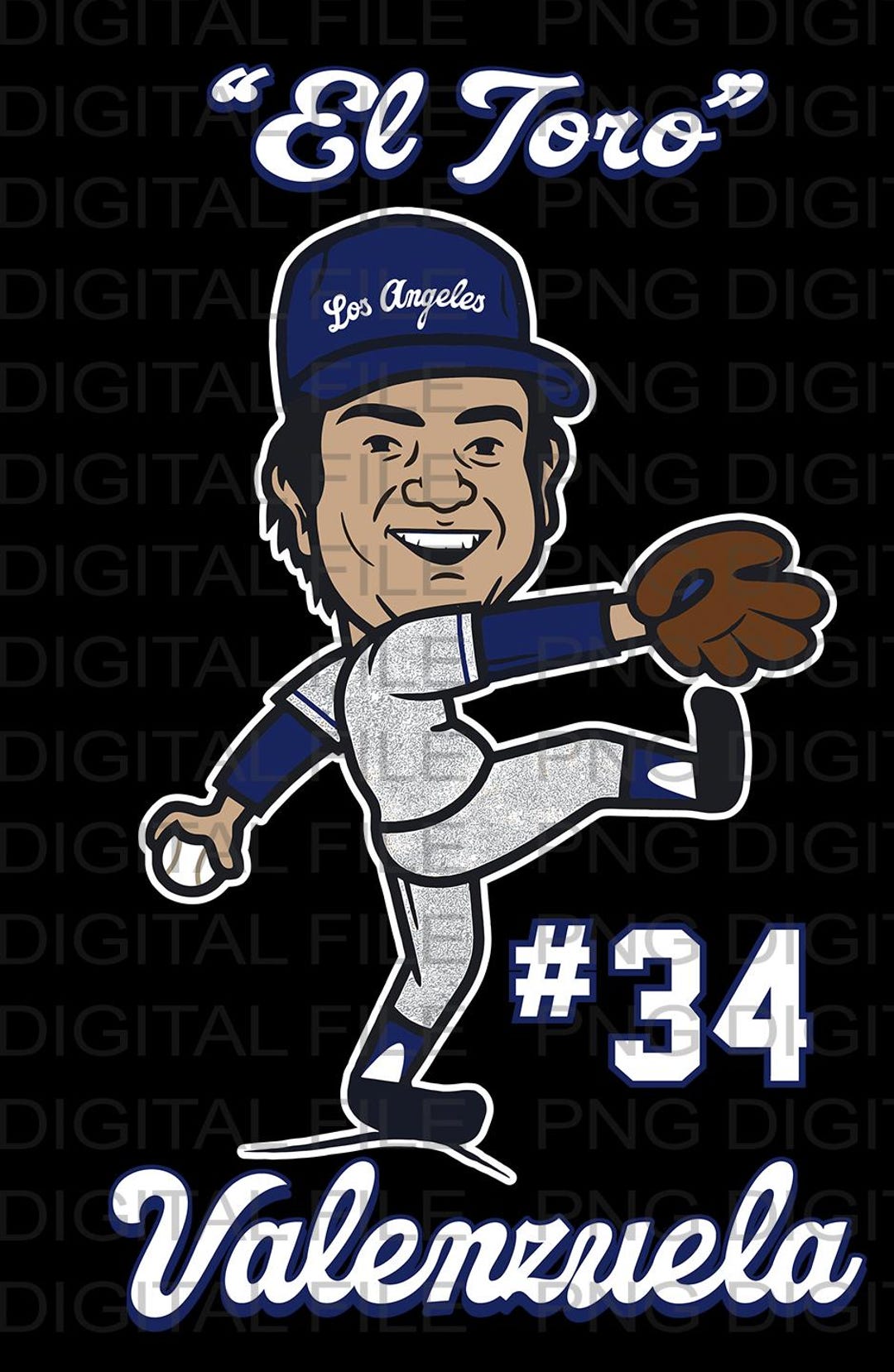 El Toro Valenzuela PNG Digital File Png - Etsy