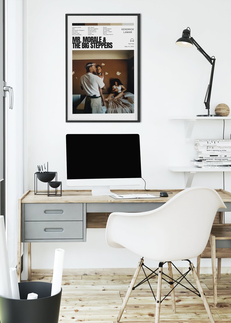 Kendrick Lamar Posters / Mr. Morale & the Big Steppers Poster/ Album ...
