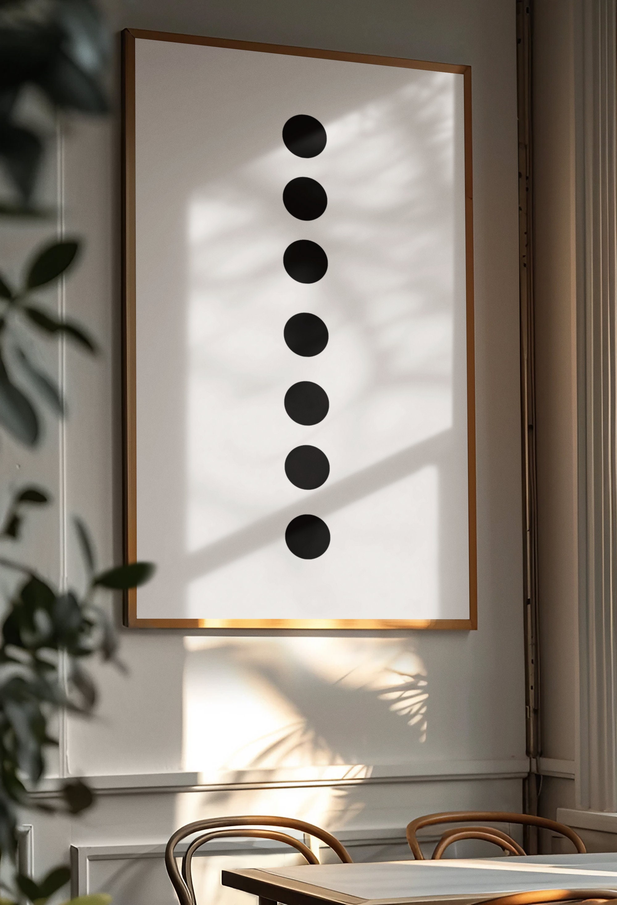 Black Open Chakra Alignment Poster / Spirituality Art Poster / Shape ...