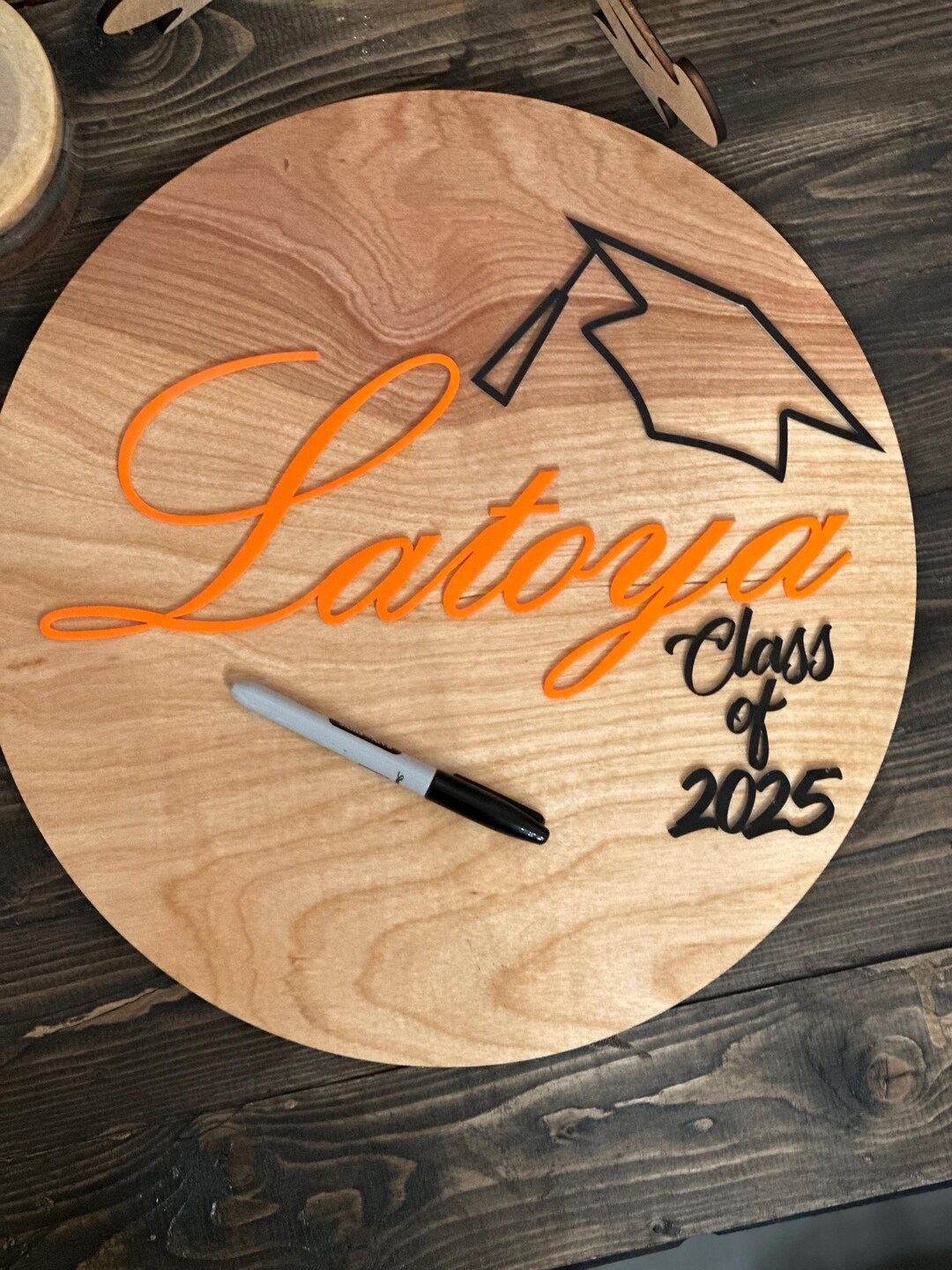 Personalized Graduation Guestbook Sign, Class of 2025 Keepsake - Etsy