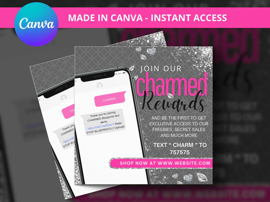 Customer Rewards Program Flyer - Customer Loyalty Canva Social Media ...
