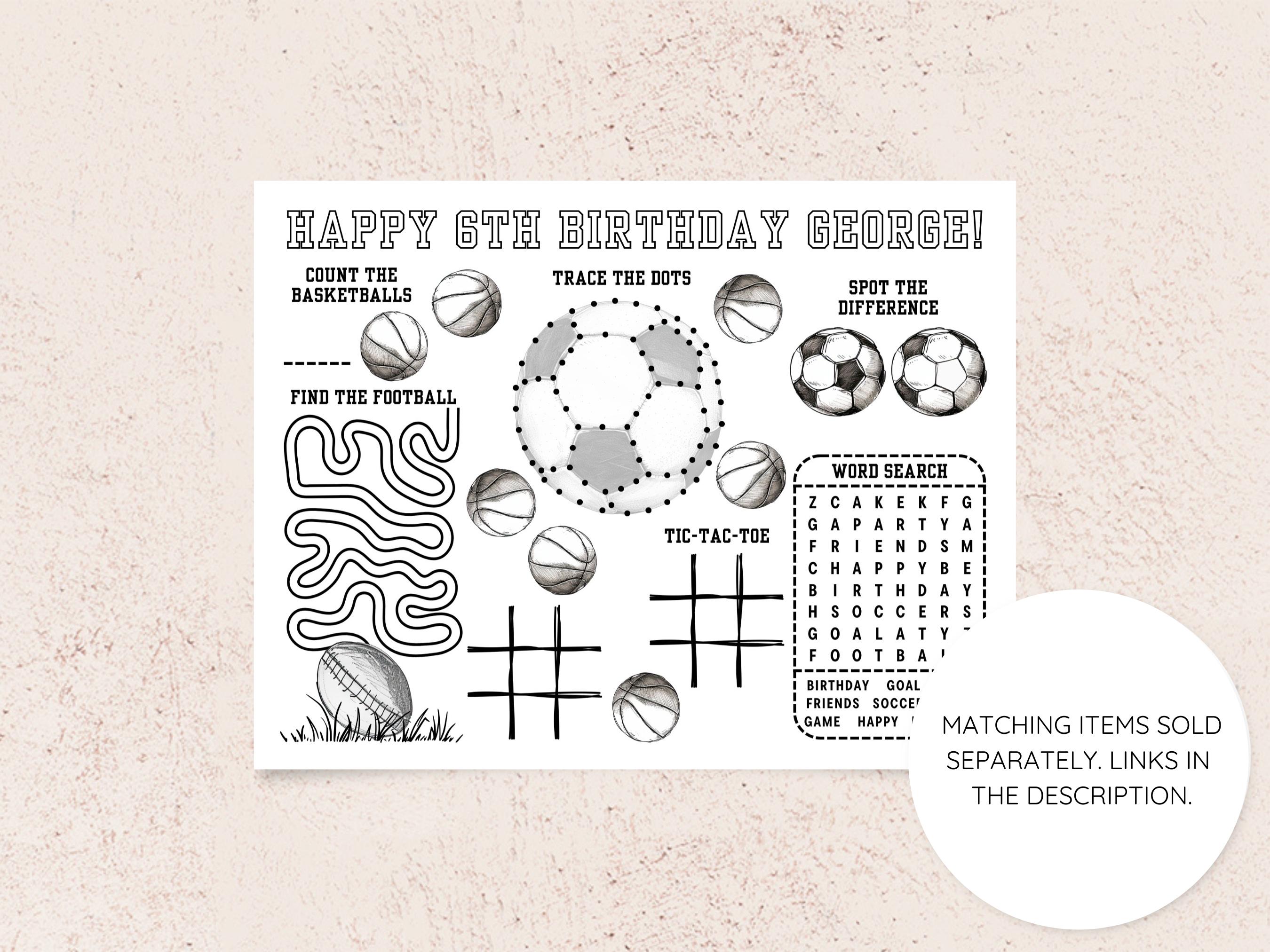 Editable Soccer Ball Birthday Party Invite | Sports | Instant Digital ...