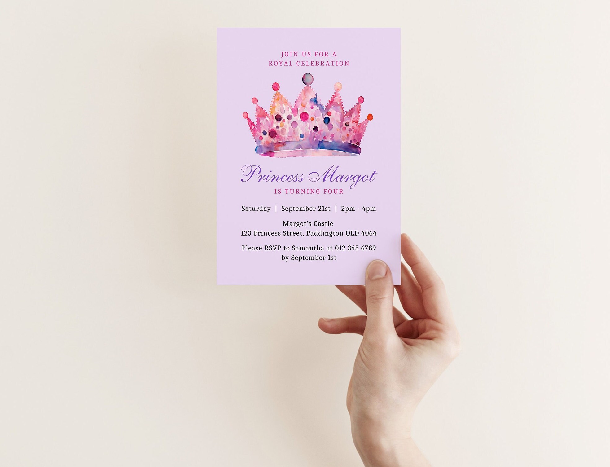 Royal Celebration | Instant Digital Download | Princess Party | Kids ...