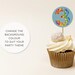 Printable Number Three Cake Topper Template | Instant Digital Download ...