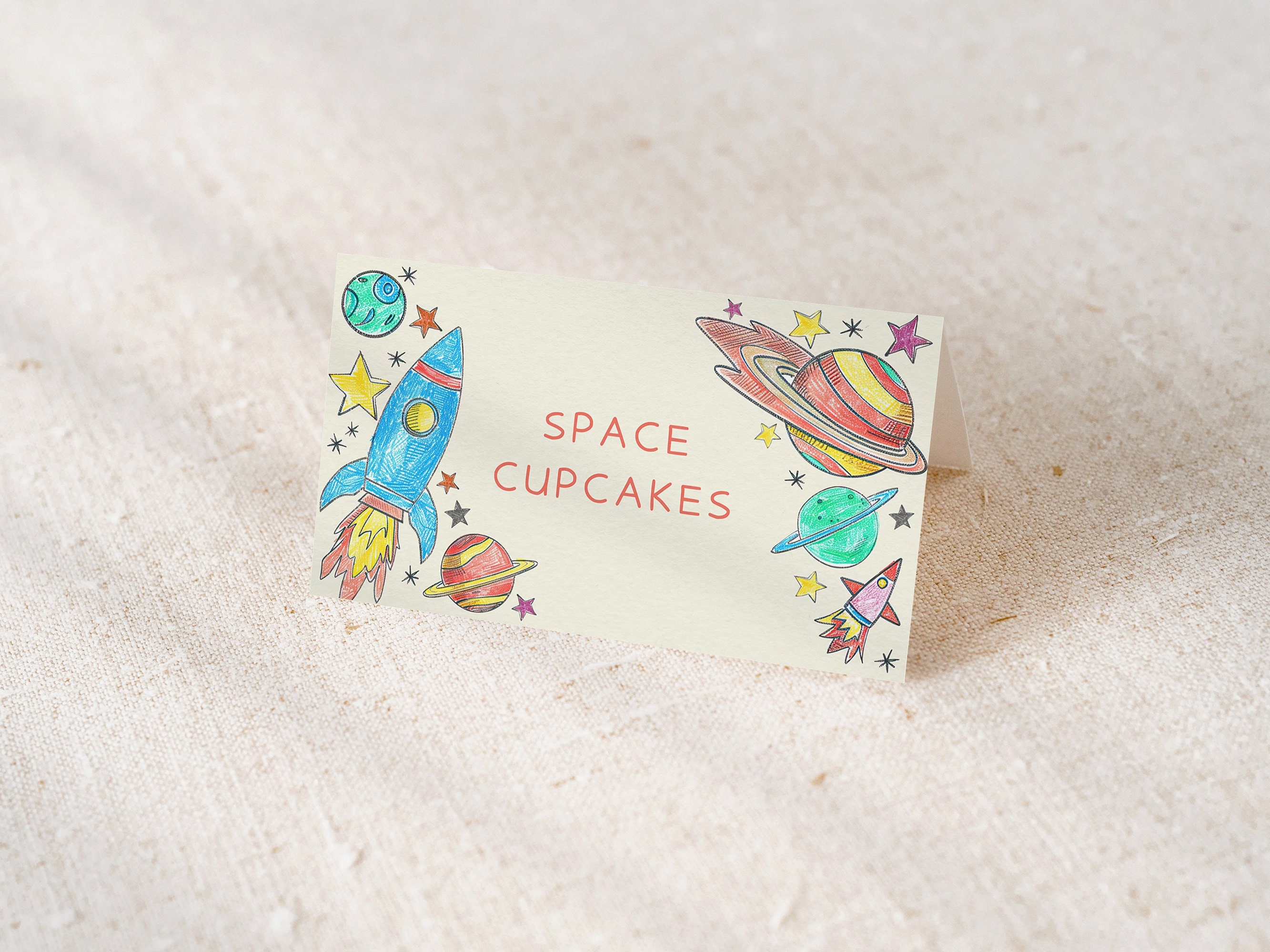 EDITABLE Space Bundle | Instant Digital Download | Boys Girls Bday Set ...