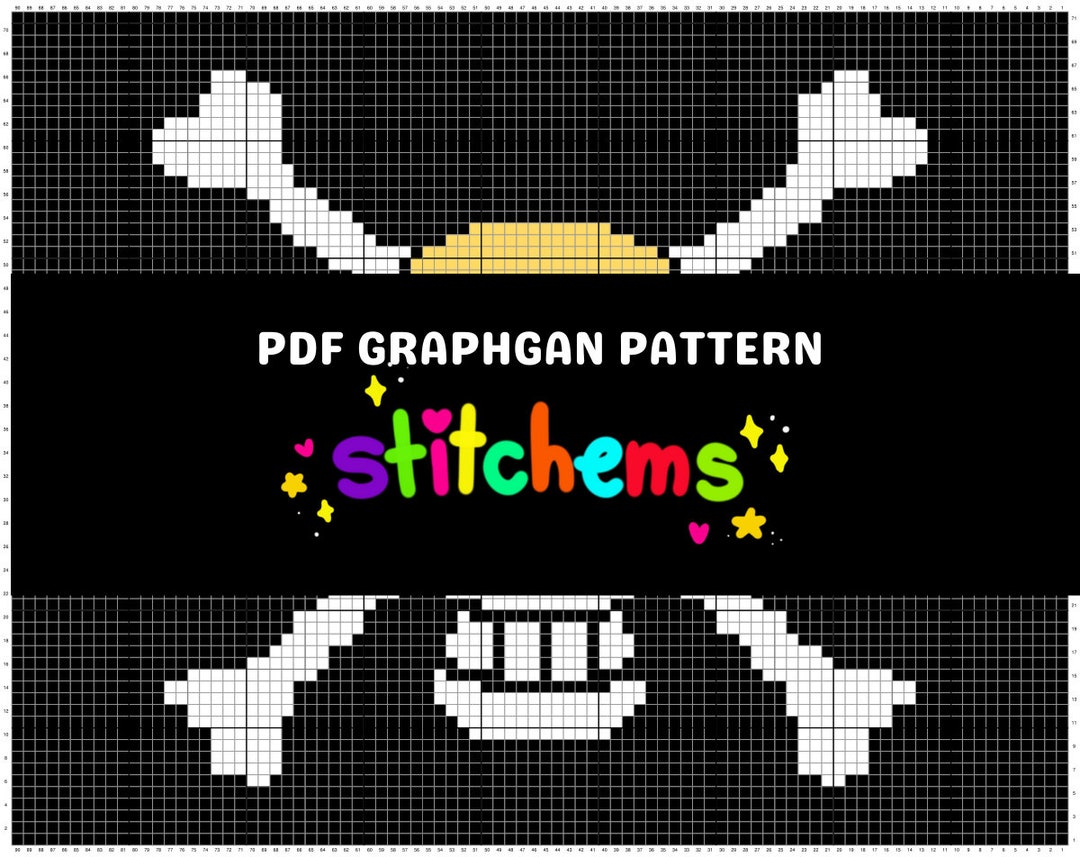 Patrón de crochet Graphgan de la bandera pirata de sombrero de paja ...