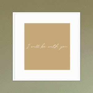 Christian Wall Art Set of 4 Square, Inspiring Bible Verses, Encouraging ...