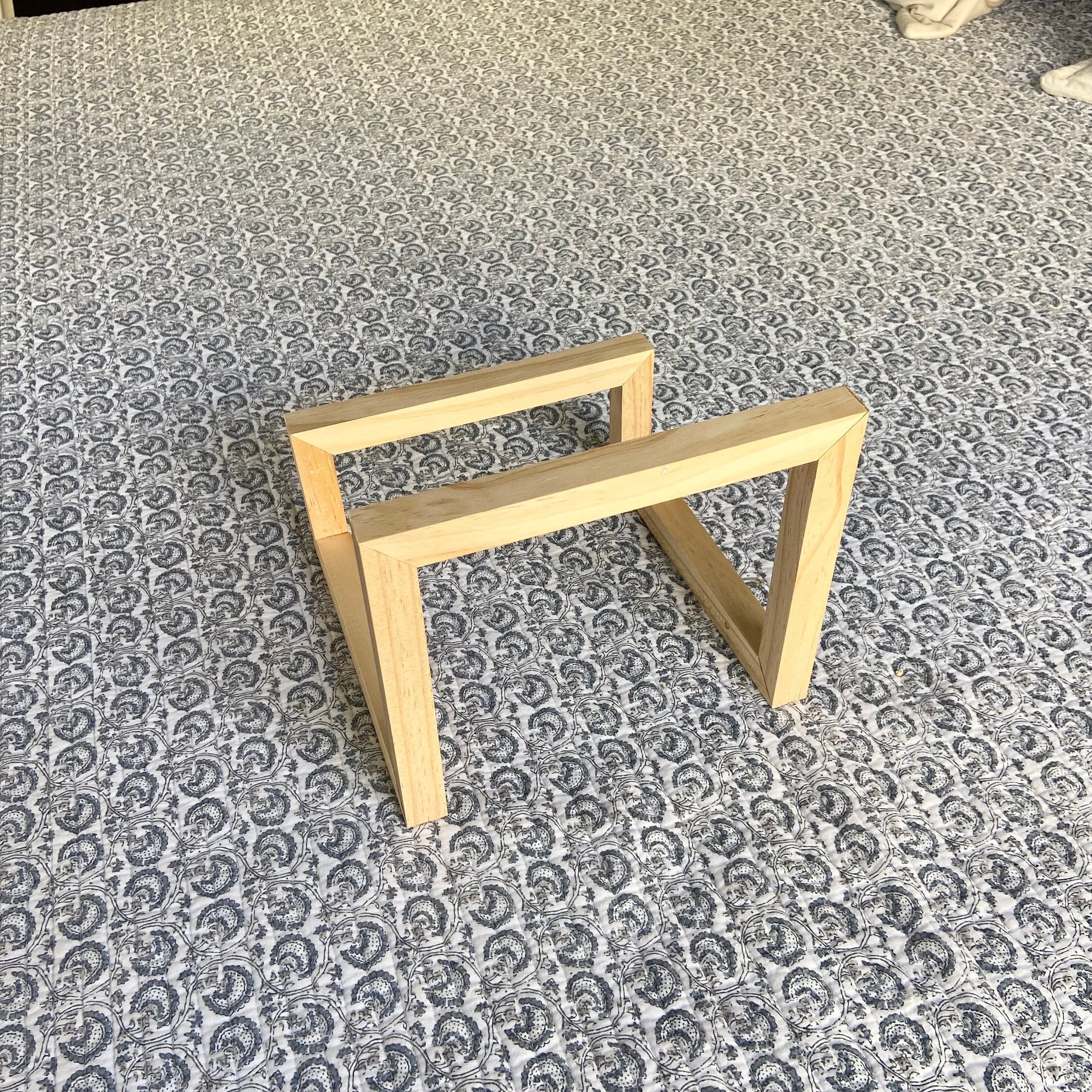 Handmade Hardwood Vinyl Record Storage Display Rack, Free Shipping ...