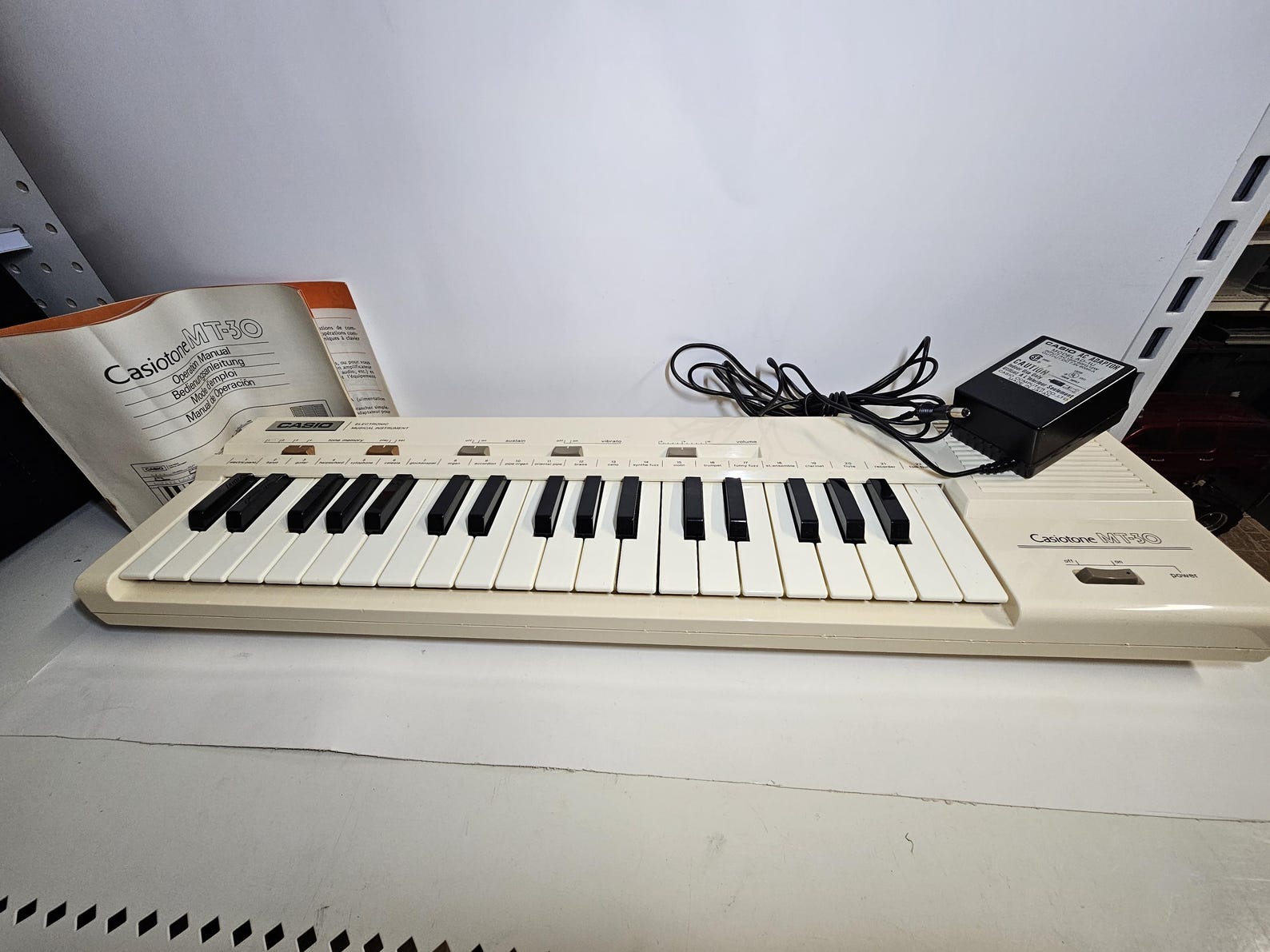 Vintage Casiotone Keybord Casio MT-30 TESTED - (C-0052) - Etsy