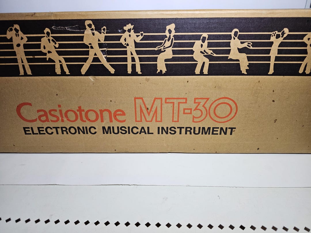Vintage Casiotone Keybord Casio MT-30 TESTED - (C-0052) - Etsy