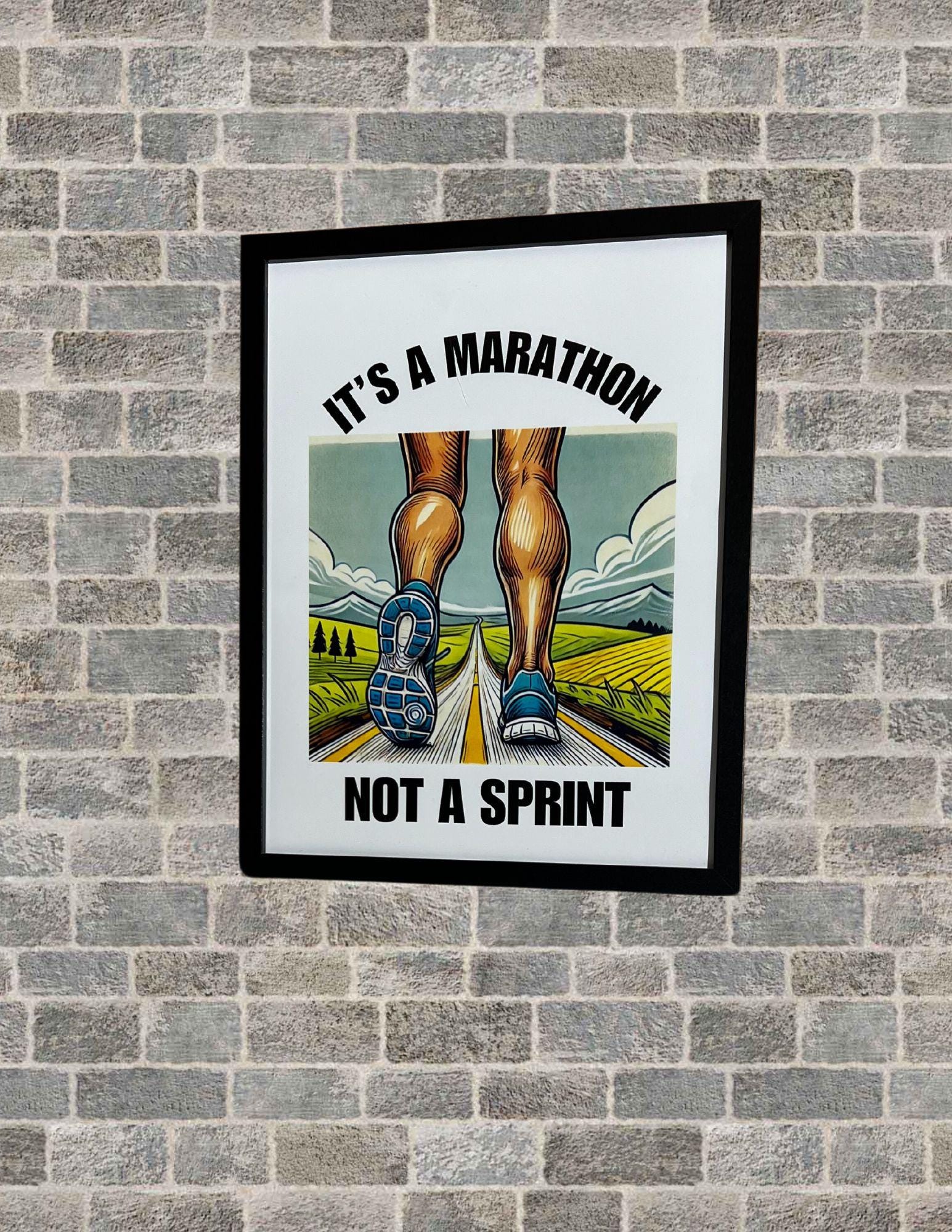 It's A Marathon Not A Sprint, Digital Download, Endurance, Sports ...