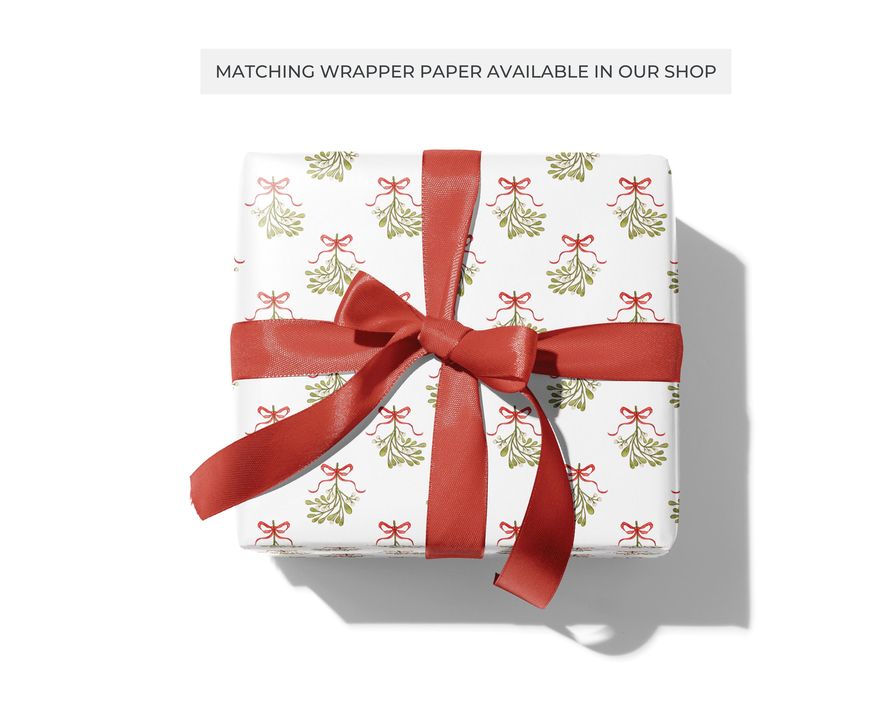 Mistletoe Recipe Cards - Christmas Design is Ideal for Handwritten ...