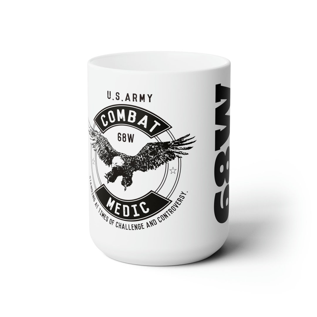 Army Combat Medic Coffee Mug, 68W, Army Medic Gift, Custom Army Medic Cup, Army Deployment Gift ...