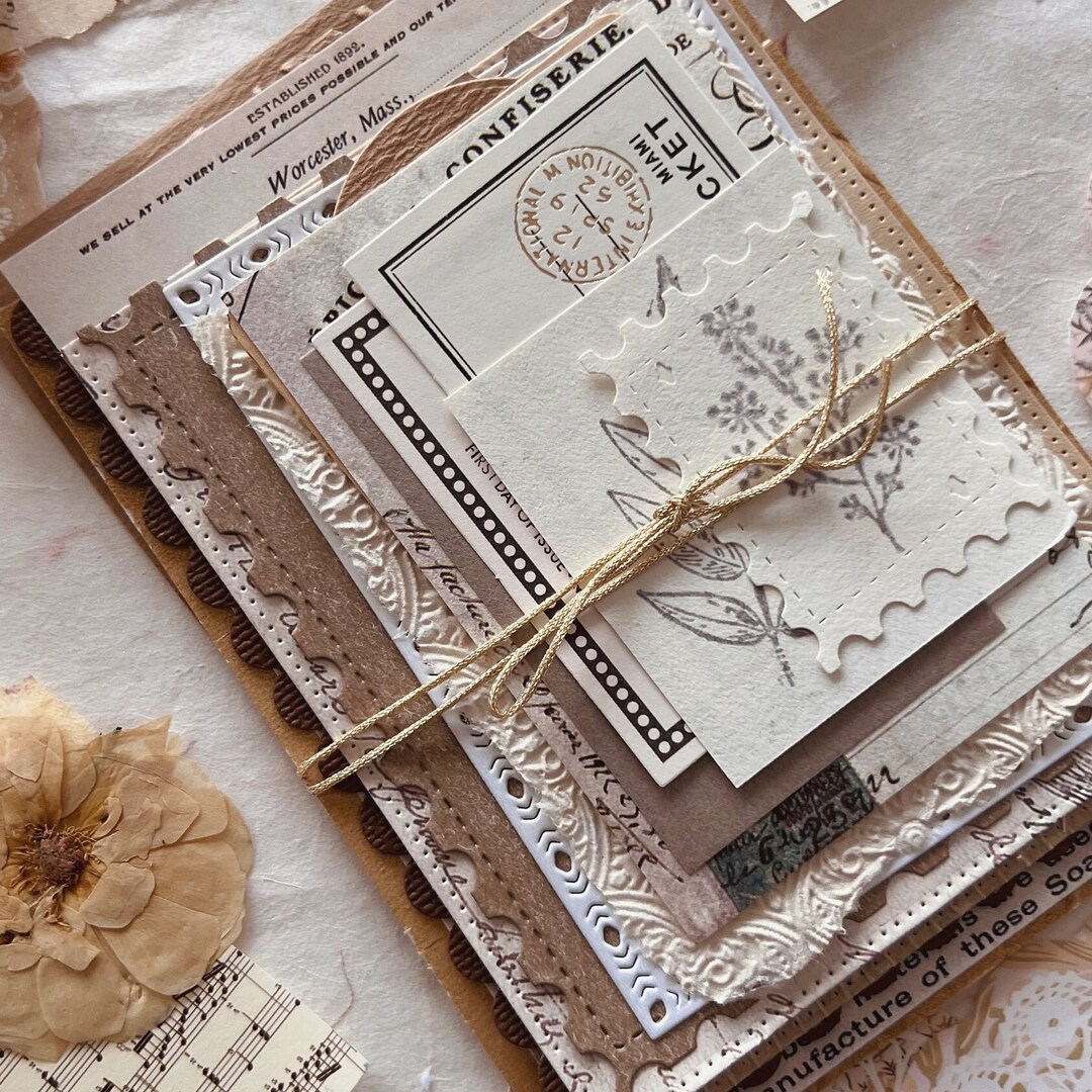 Decorative Paper Bundle Textured Embossed 20 Handmade Pieces for ...