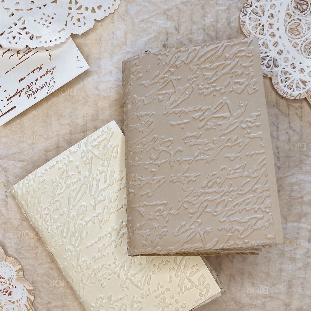 Handmade Junk Journal A7 Size Textured Embossed Cover and Handmade Unique Inserts - Etsy