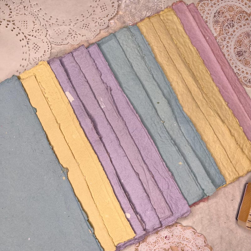 Handmade Paper Sheet - Etsy