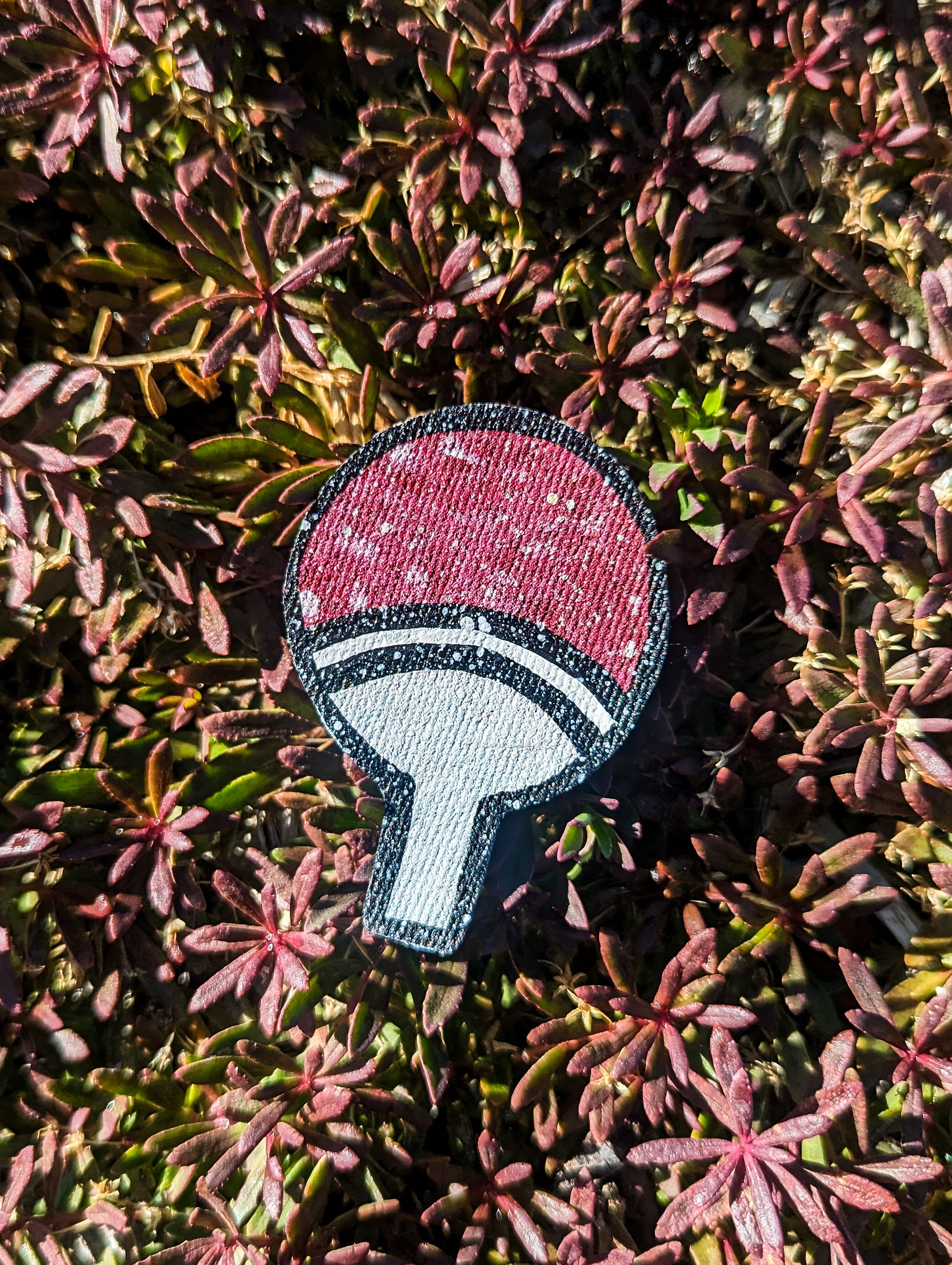 3 Pack Patches Naruto Shippuden Uzumaki Symbols Hand Painted Iron on ...