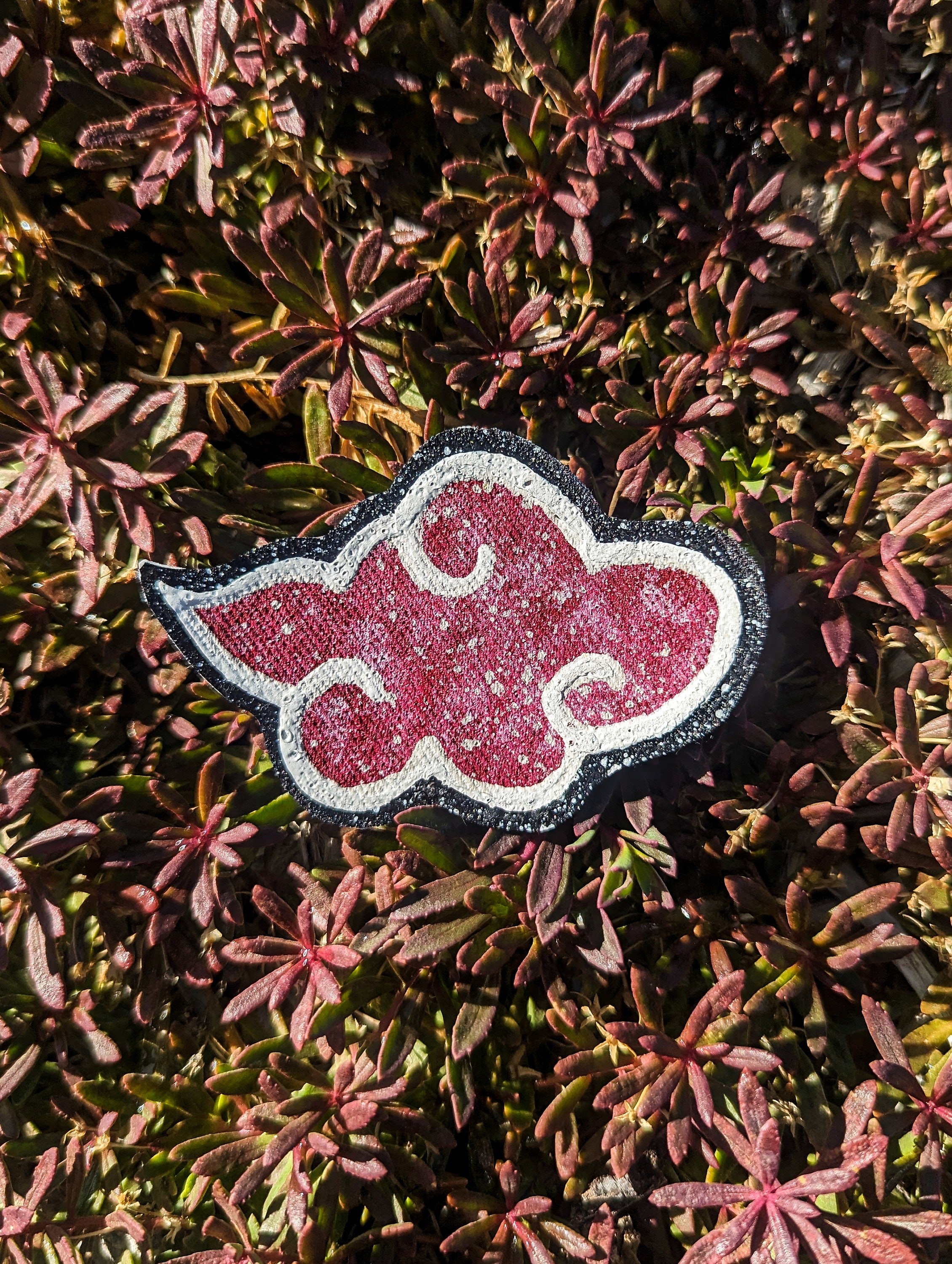 3 Pack Patches Naruto Shippuden Uzumaki Symbols Hand Painted Iron on ...