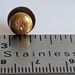 Antique Victorian Gold Collar Stud Button With Chester Hallmark 1898 ...