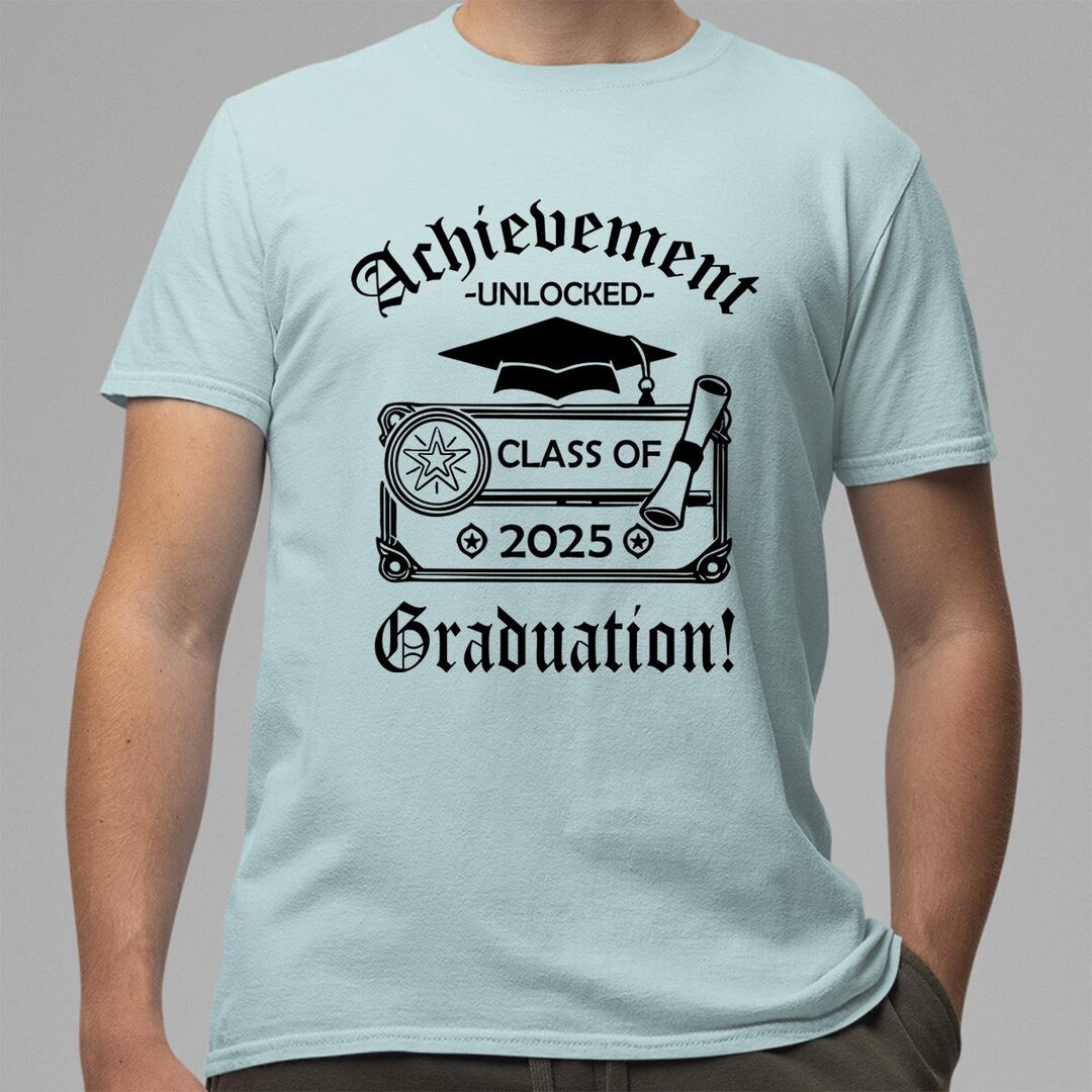 Senior 2025 Graduation Gaming Shirt, Gamer Grad Gift, Warcraft Diablo ...
