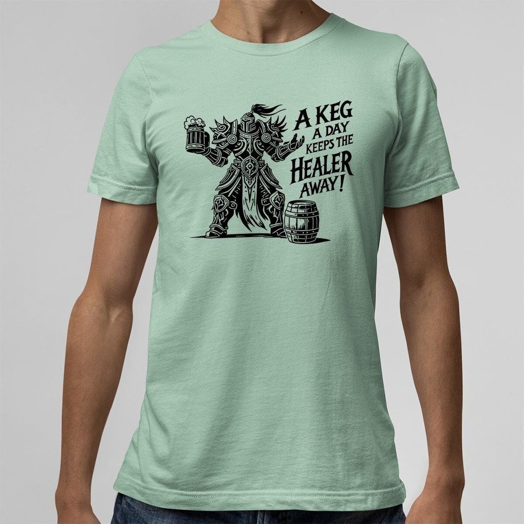 Warcraft Brewfest Keg Shirt, World of Warcraft St. Patrick's Day Shirt ...